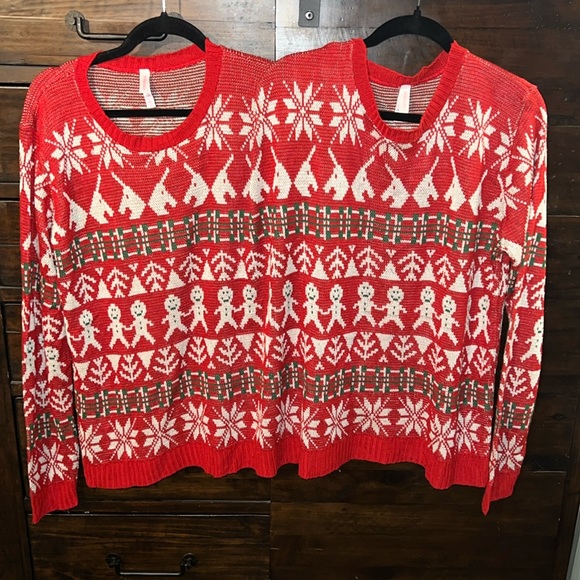 Xhilaration | Sweaters | Novelty Two Person Couples Ugly Christmas ...